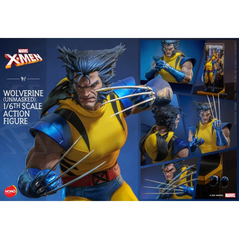 HONO STUDIO – HS06 - X-Men - Wolverine (Unmasked) Action Figure ...